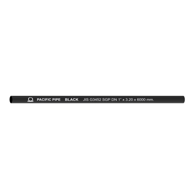 BIM objects - Free download! Pacific Pipe Round Black Steel Pipe - ERW ...