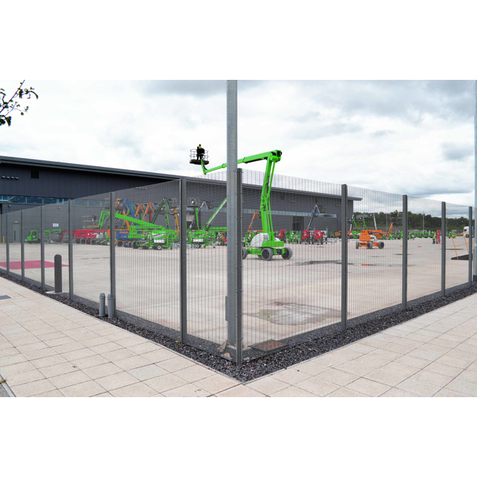 BIM objects - Free download! Securus Flat - Fencing system | BIMobject