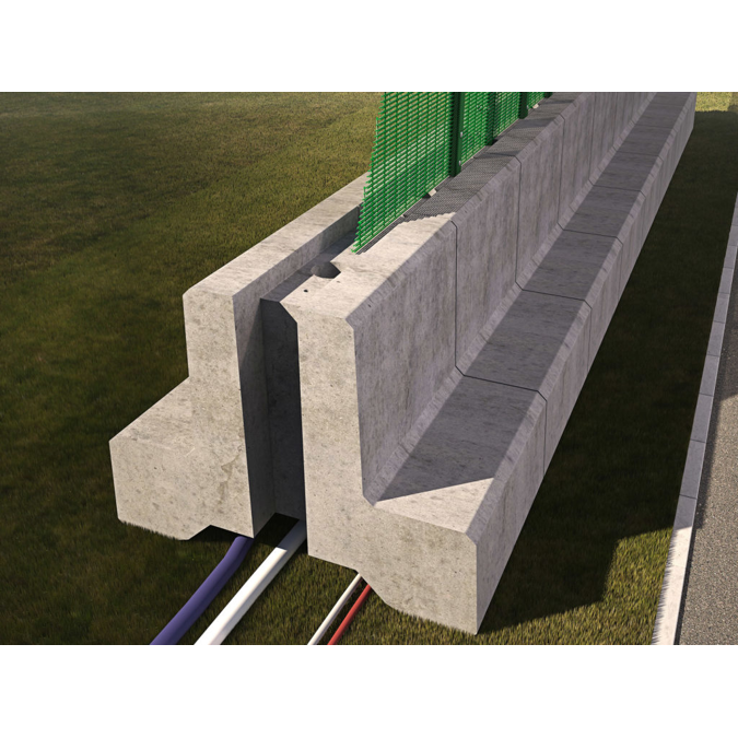BIM objects - Free download! Modsec - Fencing system | BIMobject