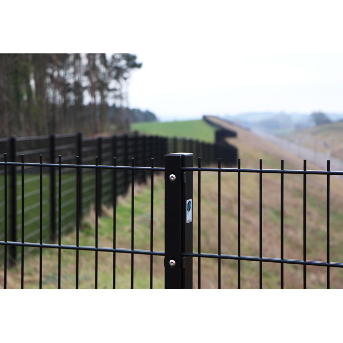 BIM objects - Free download! Dulok 8 SR1 - Fencing system | BIMobject