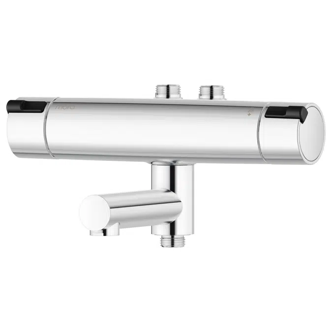 BIM objects - Free download! MMIX II Bath mixer 40 c/c with connection ...