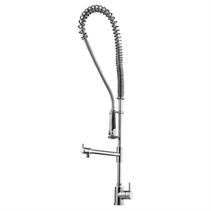 BIM objects - Free download! Mora Izzy Profi Kitchen Mixer | BIMobject