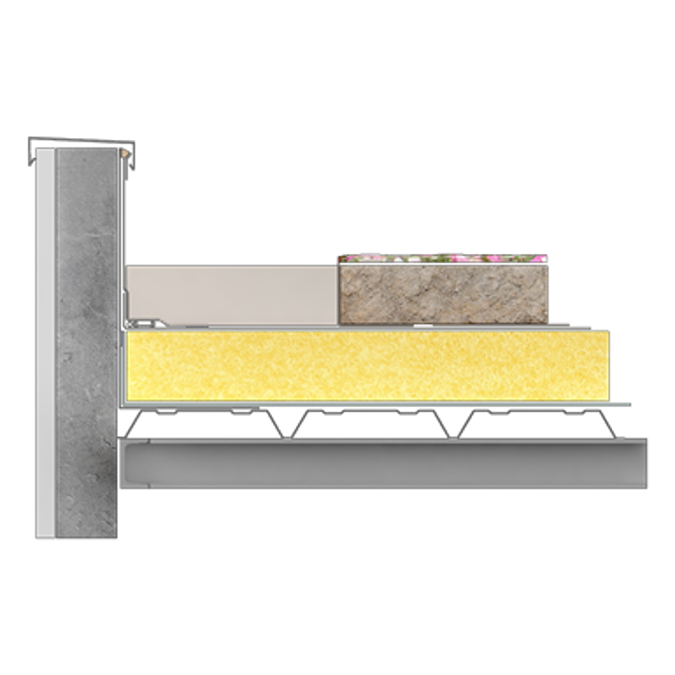 BIM objects - Free download! Sarnafil T avec Sarnavert support TAN ...