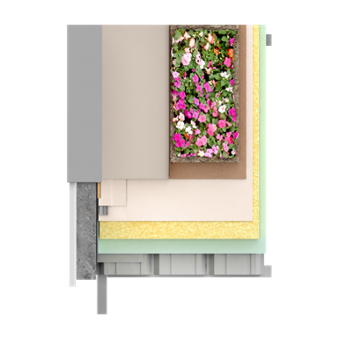 BIM objects - Free download! Sarnafil T avec Sarnavert support TAN ...