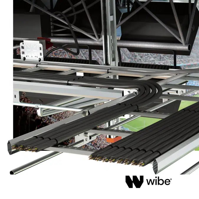 BIM objects - Free download! Cable Ladder System HDG | Wibe KHZSPZ-KHZP ...