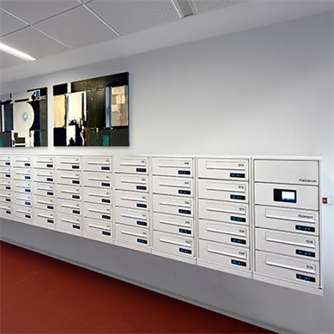 BIM objects - Free download! Electronic mailbox, e-Line (711O-GM ...