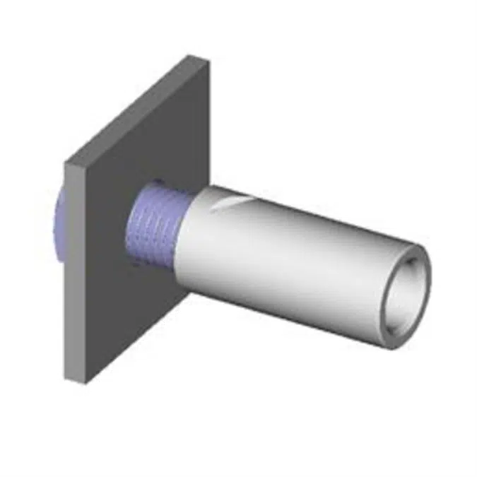 BIM objects - Free download! Bolt Anchors 8.8-P (Support Collapsed And ...