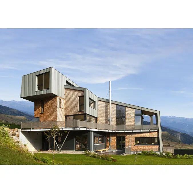 Objetos BIM - ¡Descarga gratis! UNILUX LivingLine - wood-alu window ...