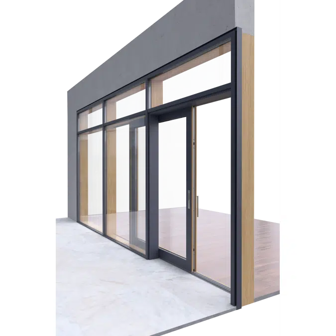 BIM objects - Free download! UNILUX - wood-alu lift & slide door ...