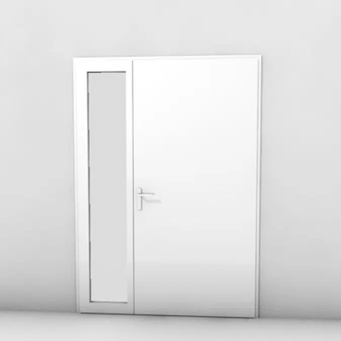 BIM objects - Free download! Double entrance door | BIMobject