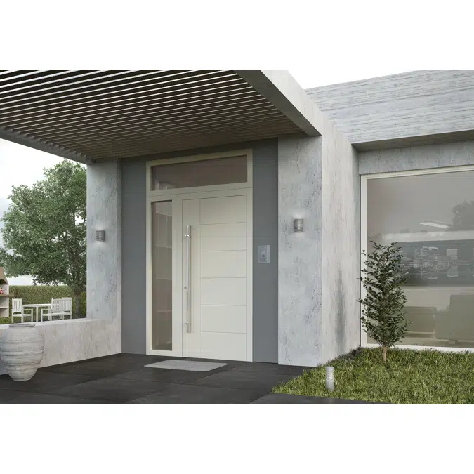 BIM objects - Free download! Entrance Doors SMARTIA SD77 | BIMobject