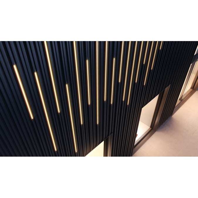 BIM 对象 - 免费下载！ SMARTIA Barcode Cladding | BIMobject