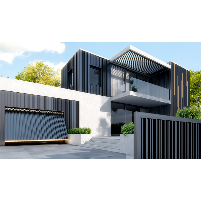 BIM objects - Free download! SMARTIA Barcode Cladding | BIMobject