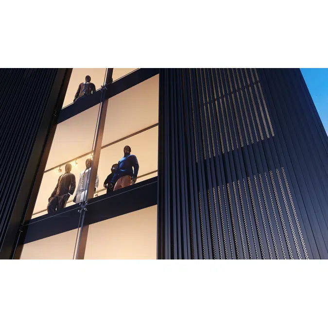 Objetos BIM - ¡Descarga gratis! SMARTIA Barcode Cladding | BIMobject