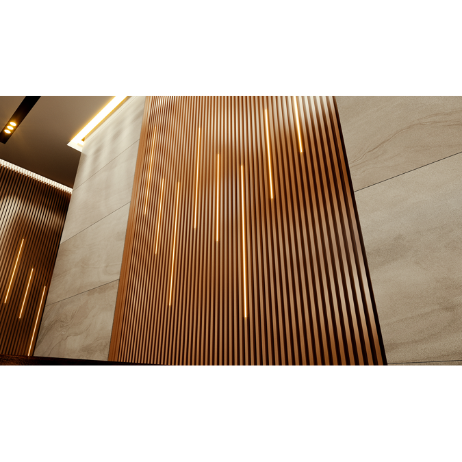 Objetos BIM - ¡Descarga gratis! SMARTIA Barcode Cladding | BIMobject