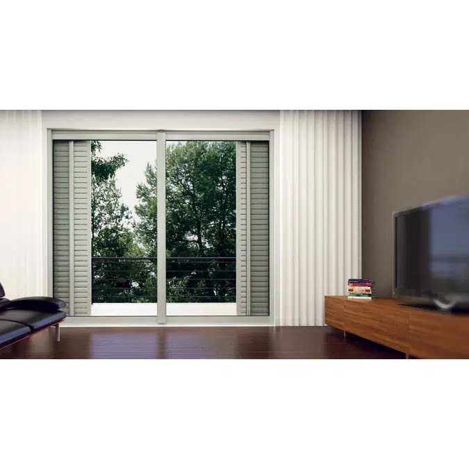 Objetos BIM - ¡Descarga gratis! Sliding insulated system SMARTIA S350 ...