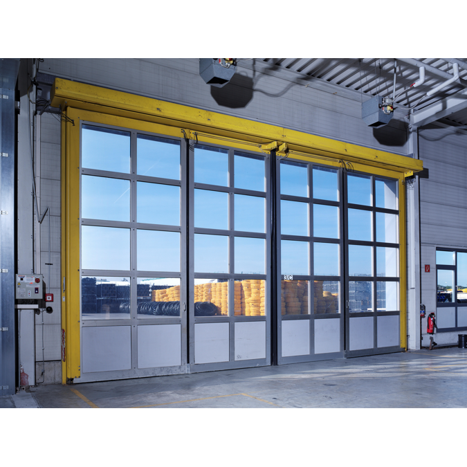 BIM objects - Free download! High-speed Folding Door SFT-ÜS max. 8000 x ...