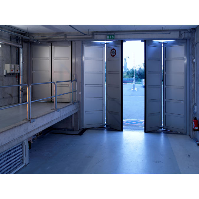 BIM objects - Free download! High-speed Folding Door SFT-L max. 3750 x ...
