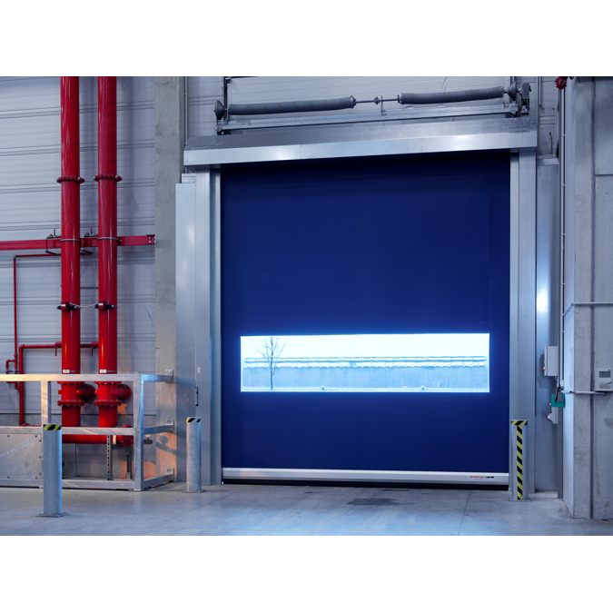 BIM objects - Free download! High-speed Roll-Up Door SRT-S max. 6000 x ...