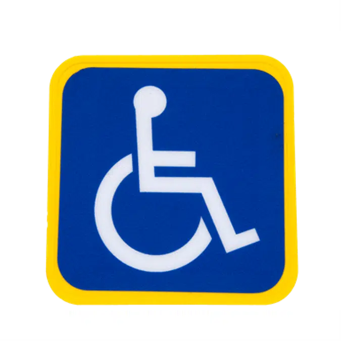 BIM objects - Free download! ADA WHEELCHAIR PLATE® Exclusively for ...