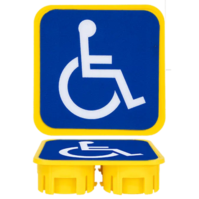 BIM objects - Free download! ADA WHEELCHAIR PLATE® Exclusively for ...