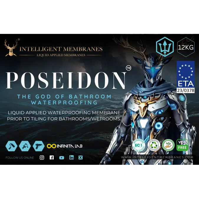 BIM objects - Free download! Waterproofing Membrane - Poseidon | BIMobject