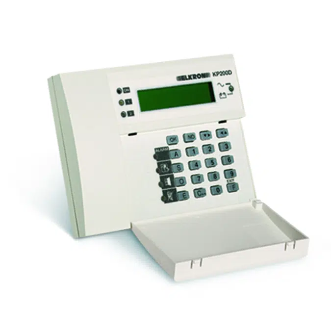 BIM objects - Free download! Remote keypad with alphanumeric, 16 ...