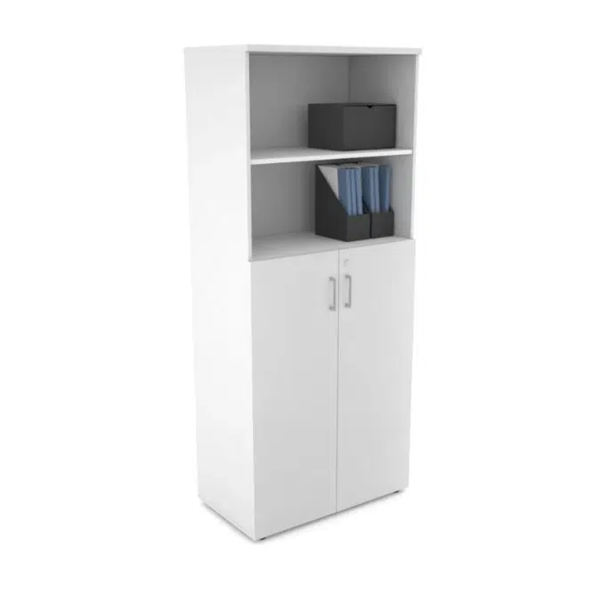 BIM objects - Free download! Uniform Large Storage Cupboard with Medium ...