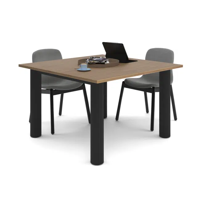 BIM objects - Free download! Quadro Cylinder Boardroom 1200 mm | BIMobject