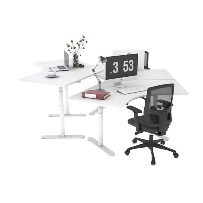 BIM objects - Free download! Flexi 360 Degree Workstation | BIMobject