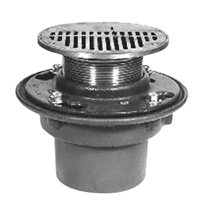 BIM objects - Free download! Z415C-IC Floor and Shower Drain, Z415 Body ...