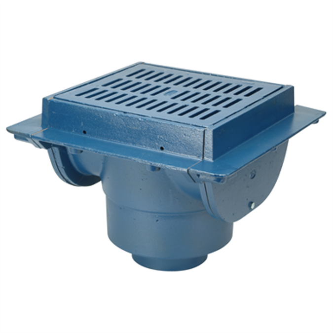 BIM objects - Free download! Z665 12" Wide Top Modular Trench Drain ...