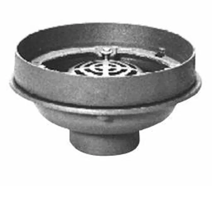 BIM objects - Free download! Z108 15" Diameter Deck Receptor | BIMobject