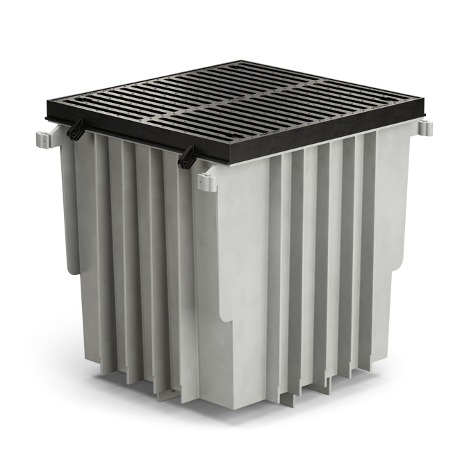 BIM objects - Free download! Z887-24 Perma-Trench® Catch Basin 24" x 24 ...