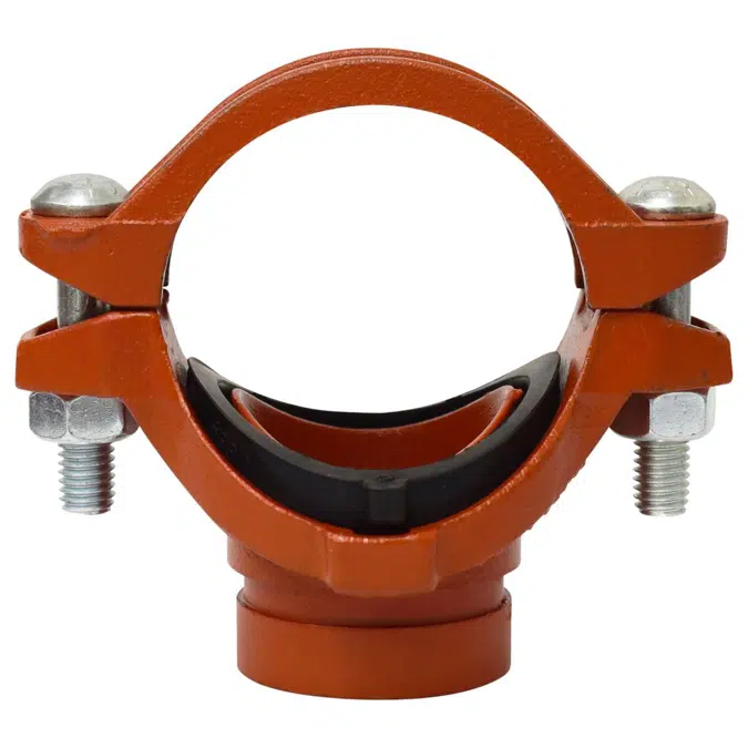 BIM objects - Free download! FP63G - Mechanical Tees, Grooved Branch ...