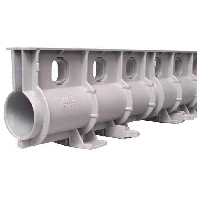 BIM objects - Free download! Z888-4 Slotted Drainage System for 4" Pipe ...