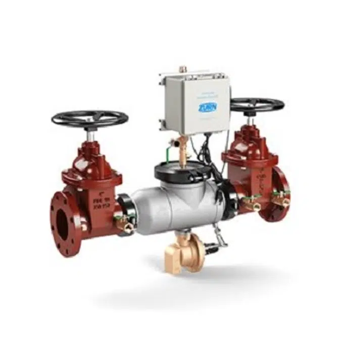 BIM objects - Free download! Wilkins 375ASTW1 Connected Backflow ...