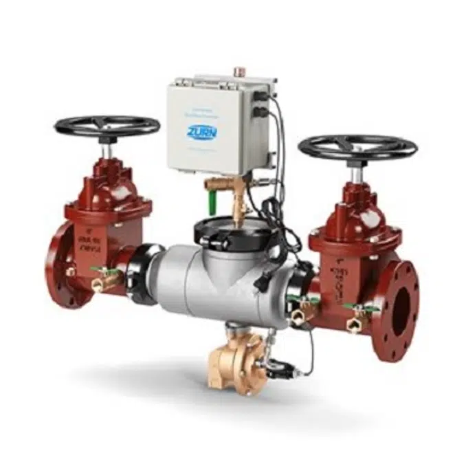 BIM objects - Free download! Wilkins 375ASTW1 Connected Backflow ...