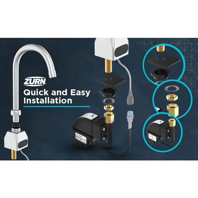 BIM objects - Free download! Z6920-XL AquaSense® Gooseneck Sensor ...