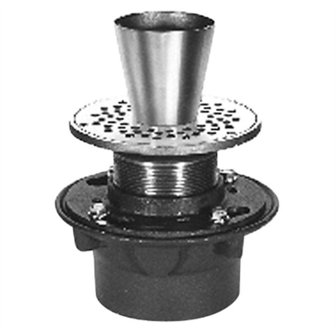 Objetos BIM - ¡Descarga gratis! Z415E-NL Floor and Shower Drain, Z415 ...