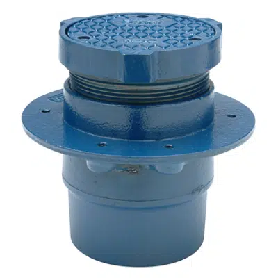 BIM objects - Free download! Z1454 Adjustable Floor Cleanout with ...