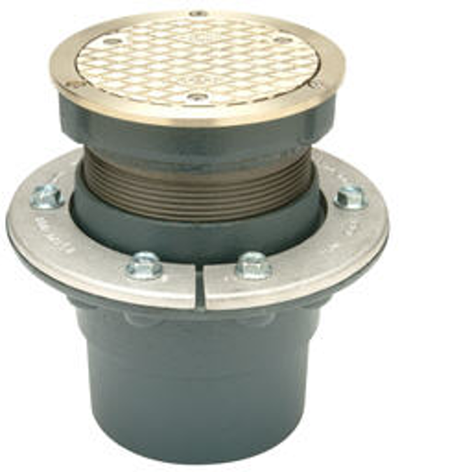 BIM objects - Free download! ZN1400-HD-KC "Level-Trol" Adjustable Floor ...