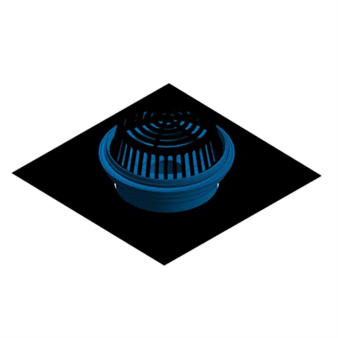 BIM objects - Free download! Z100-DR 15" Diameter Main Roof Drain with ...