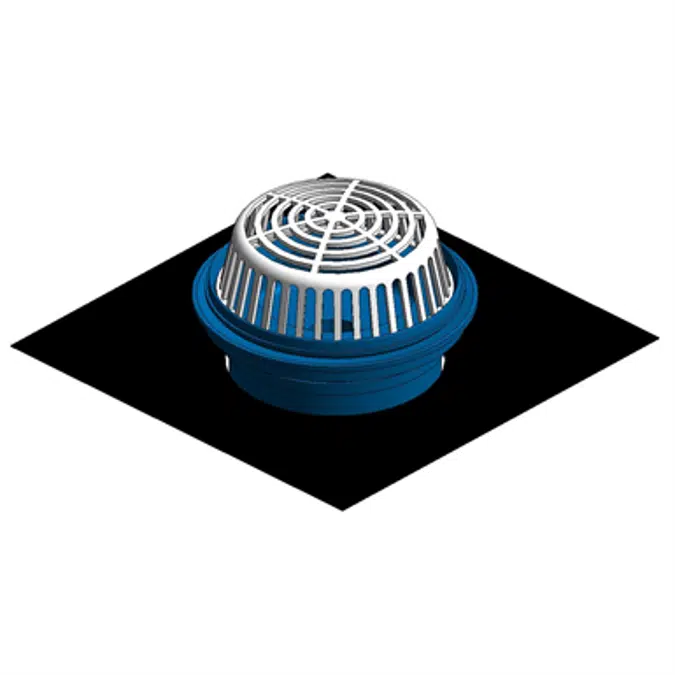 BIM objects - Free download! Z100-DR 15" Diameter Main Roof Drain with ...