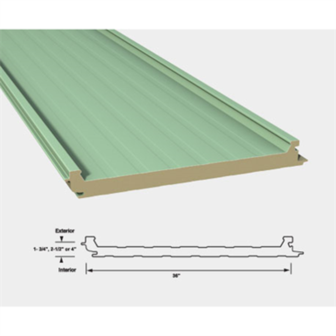 Objetos BIM - ¡Descarga gratis! Versapanel 2-1/2" (64 mm) | BIMobject