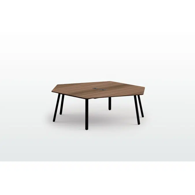 Objetos BIM - ¡Descarga gratis! Tknika Diverse Hexagonal Bench ...
