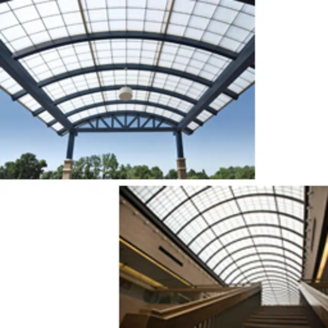 BIM objects - Free download! TransCURVE™ Curved Translucent Building ...