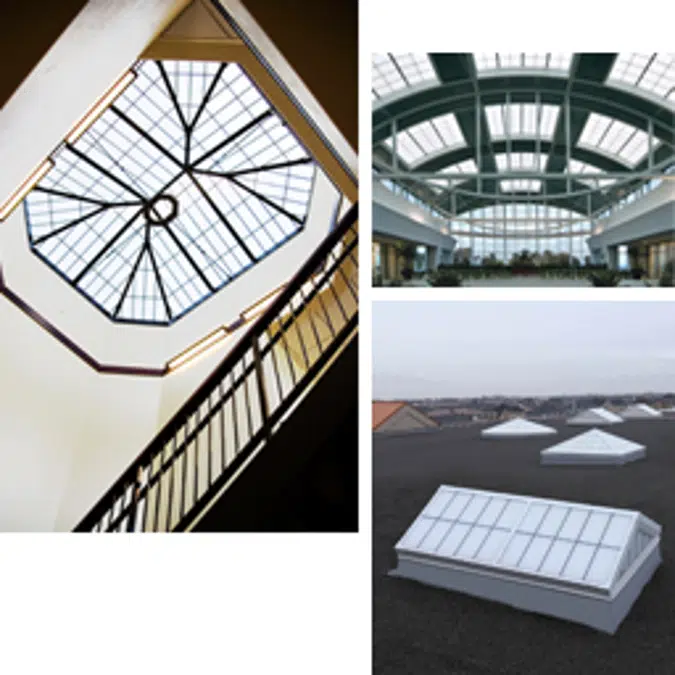 BIM objects - Free download! Guardian 275® Translucent Skylights, In ...