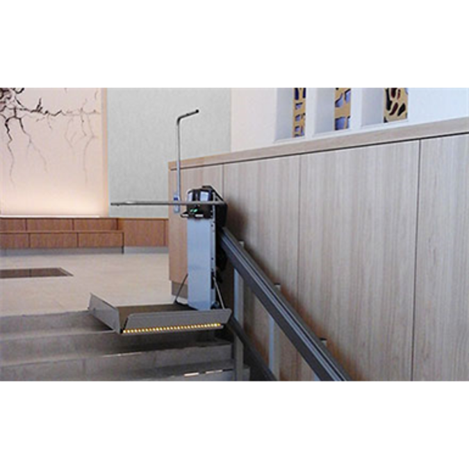 BIM objects - Free download! X3 - Inclined Platform Lift | BIMobject