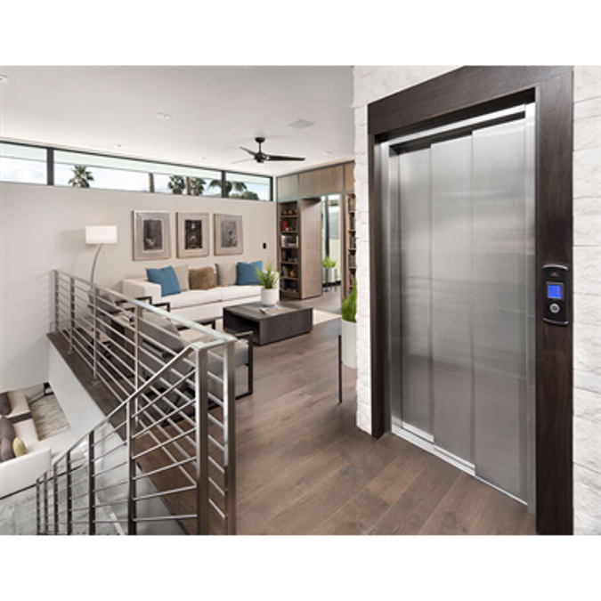 Objetos BIM - ¡Descarga gratis! Elvoron Home Elevator HR / MR (Standard/Upgrade/Premium) | BIMobject
